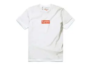 Supreme Mm6 Maison Margiela Box Logo Tee Shirt - White