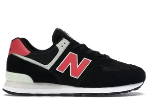 NEW BALANCE 574 Classics Sneakers - Black/red/white
