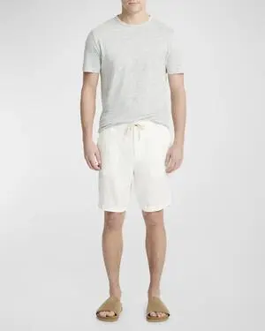 Vince Lightweight Hemp Shorts - Bone