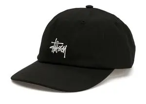 StÜssy Basic Stock Low Pro Cap - Black