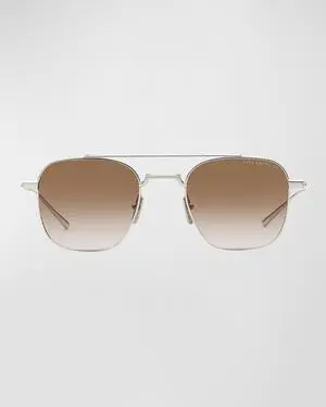 Dita Artoa.27 Titanium Aviator Sunglasses - Silver