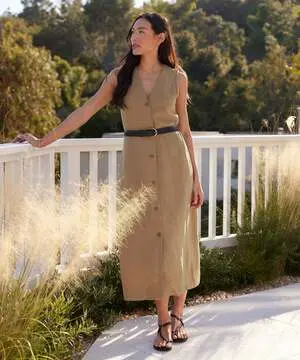Jenni Kayne Callan Dress Tan