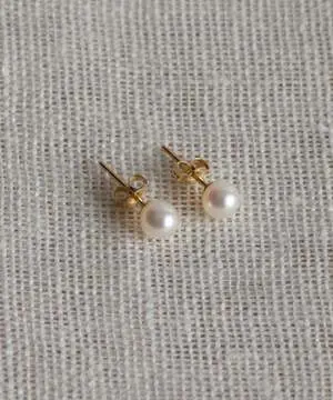 JENNI KAYNE Small Loren Pearl Studs