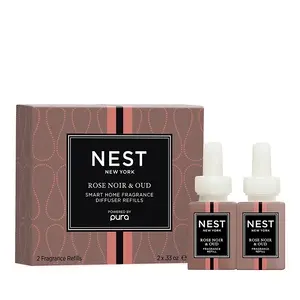 NEST NEW YORK Rose Noir & Oud Pura Refill, Set Of 2 - No Color