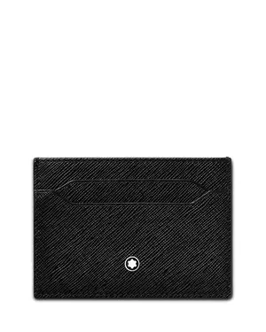 Montblanc Sartorial Leather Card Holder - Black