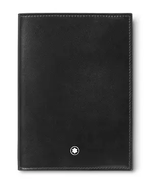 Montblanc Meisterstuck Leather Passport Holder - Black