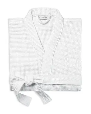 SFERRA Edison Waffle Knit Robe - White