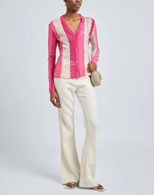 Missoni Cardigan With Button Fastenings - Pink