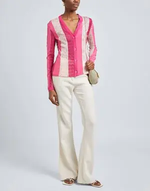 Missoni Cardigan With Button Fastenings - Pink