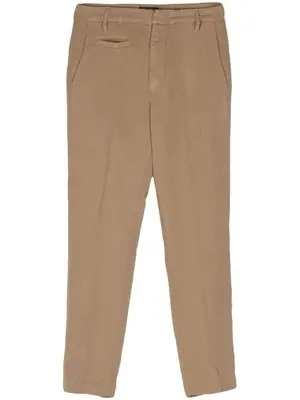 DONDUP Ariel Tapered Trousers - Neutrals