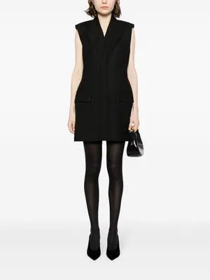 Victoria Beckham Sleeveless Tailored Minidress