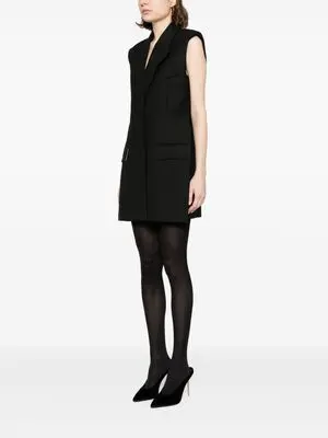 Victoria Beckham Sleeveless Tailored Minidress