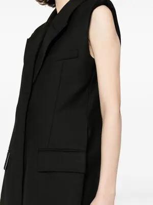 Victoria Beckham Sleeveless Tailored Minidress