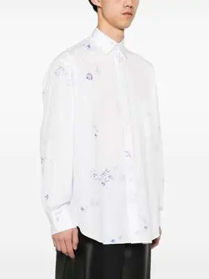 Vetements Graphic-print Cotton Shirt