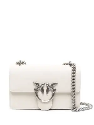 Pinko Mini Love Cross Body Bag - Neutrals