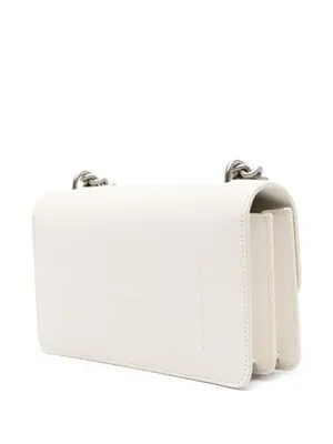 Pinko Mini Love Cross Body Bag - Neutrals