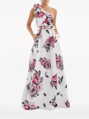 Rebecca Vallance Aveline One-shoulder Gown