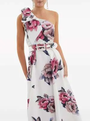 Rebecca Vallance Aveline One-shoulder Gown