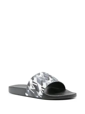 Moncler Basile Logo-embossed Flip Flops