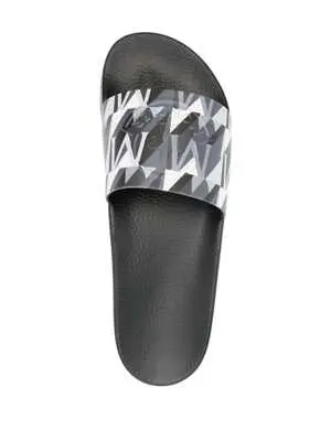Moncler Basile Logo-embossed Flip Flops
