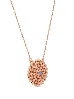 OFFICINA BERNARDI 18kt Rose Gold Mimosa Sapphire Necklace - Pink