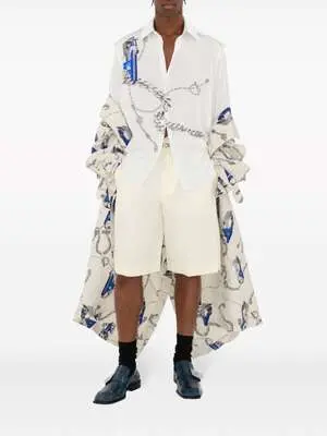 Burberry Tailored Canvas Shorts