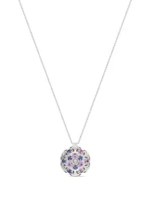 OFFICINA BERNARDI 18kt White Gold Sapphire Necklace - Silver