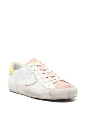 Philippe Model Prsx Leather Sneakers - Pink