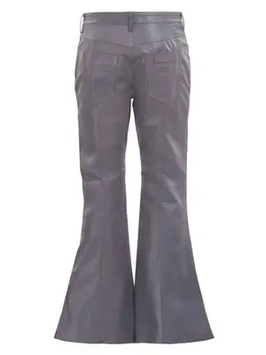 Marni Flared Leather Trousers
