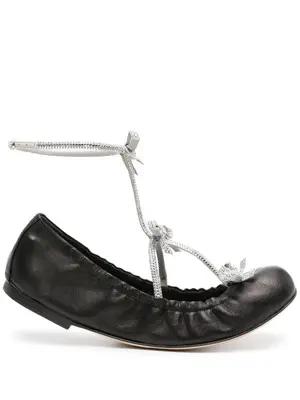 Rene Caovilla Bow Detailing Flats For Women