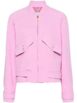 BLUGIRL Crepe Bomber Jacket