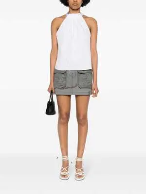 Pinko Halterneck Poplin Top