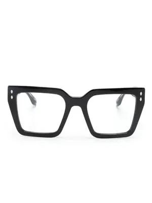 Isabel Marant Oversized Frame Glasses - Black