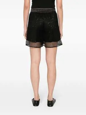 Peserico Sequin-embellished Shorts