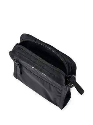 AGNES B. Logo-embroidered Crossbody Bag