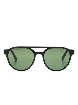Lacoste Round-frame Sunglasses - Black