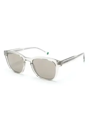 Lacoste Logo-engraved Square-frame Sunglasses