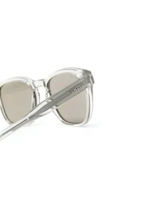 Lacoste Logo-engraved Square-frame Sunglasses