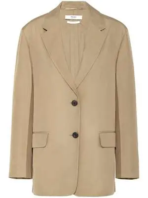 Prada Single-breasted Silk Blazer
