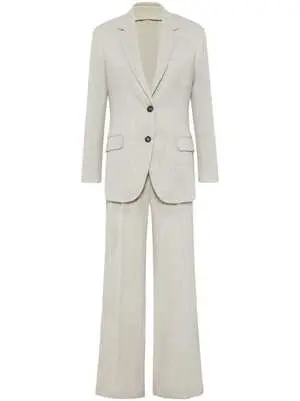 Brunello Cucinelli Notched-lapels Single-breasted Suit