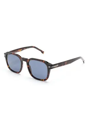 Hugo Boss Rectangle-frame Sunglasses