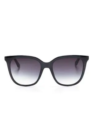 Calvin Klein Rectangle-frame Sunglasses - Black