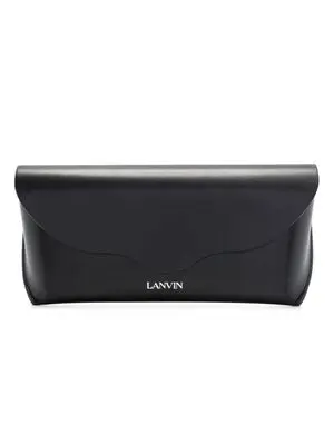 LANVIN Curb Rectangle-frame Sunglasses