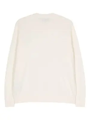 Emporio Armani Logo-jacquard Cotton Jumper