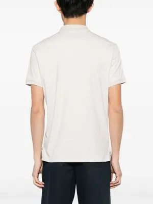 Polo Ralph Lauren Polo Pony-embroidered Cotton Polo Shirt - Neutrals