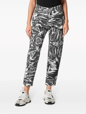 Philipp Plein Graphic-print Jeans