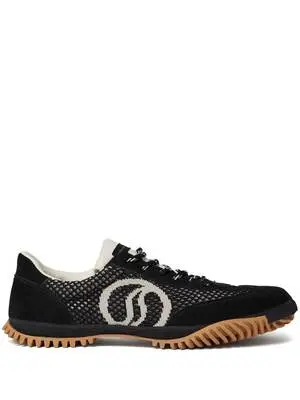 Stella McCartney S-wave Mesh Sneakers - Black
