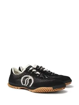Stella McCartney S-wave Mesh Sneakers - Black