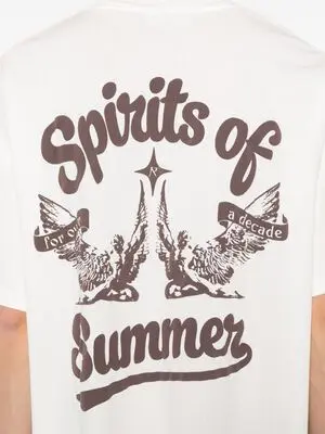 REPRESENT Logo-print Cotton T-shirt