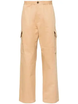Marni Mid-rise Cargo Trousers - Yellow